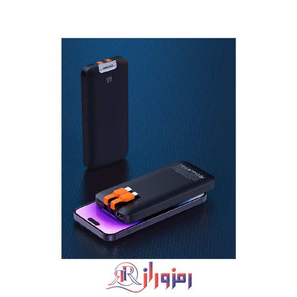 مشخصات، قیمت و خرید پاوربانک (10000) میلی آمپر مدل RECCI RPB-N42 | رمزوراز | رمز و راز